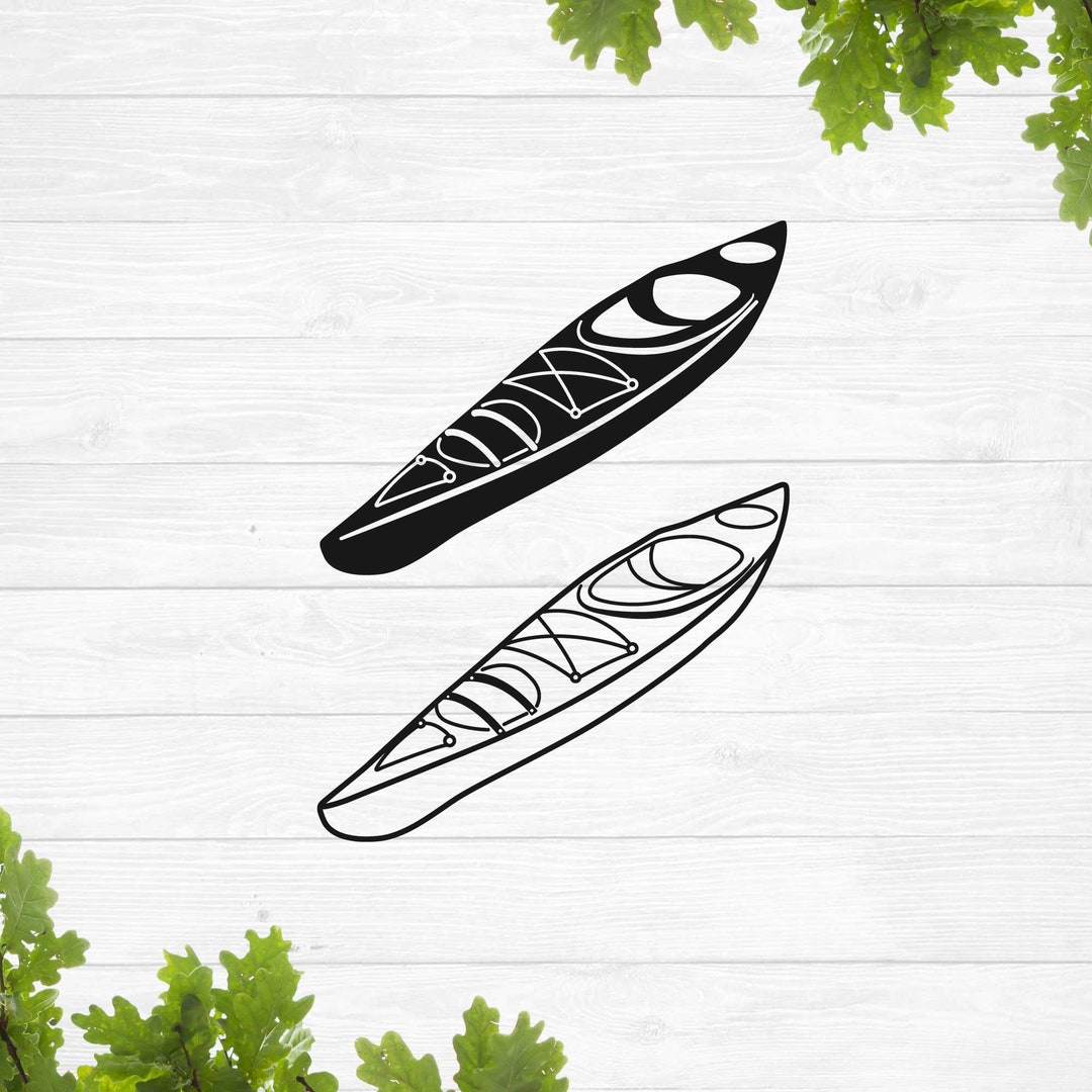 Kayaking Svg, Kayak Svg, Rowing Svg, Water Sport Svg, Kayak Boat Svg ...