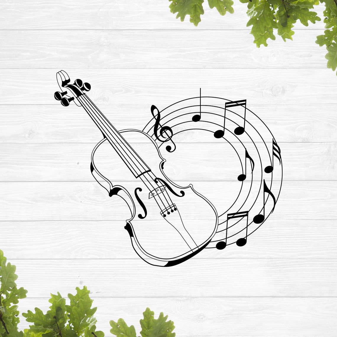 SVG Violin Key Svg Violin Svg Violin Png Musical - Etsy