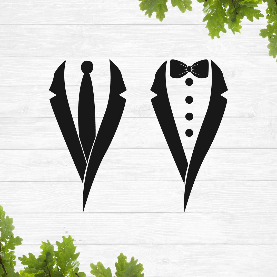 Tuxedo With Bow Tie Svg, Wedding Tuxedo Svg, Tuxedo Shirt, Men's ...