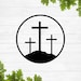 Three Crosses Svg, 3 Cross Svg, Calvary Crosses Svg - Etsy
