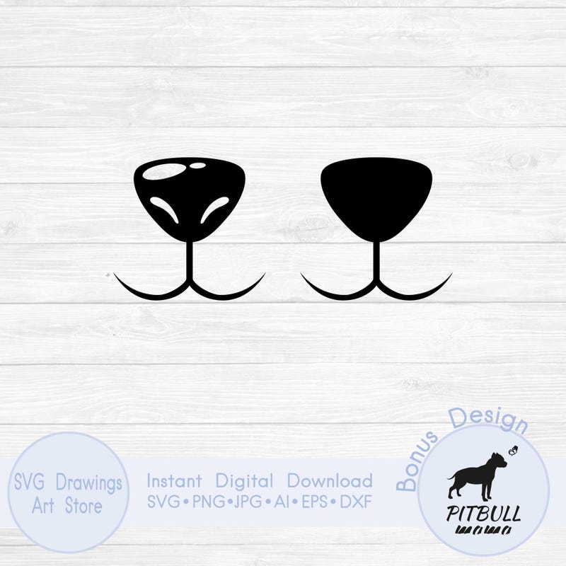 Bear Nose Svg - Etsy