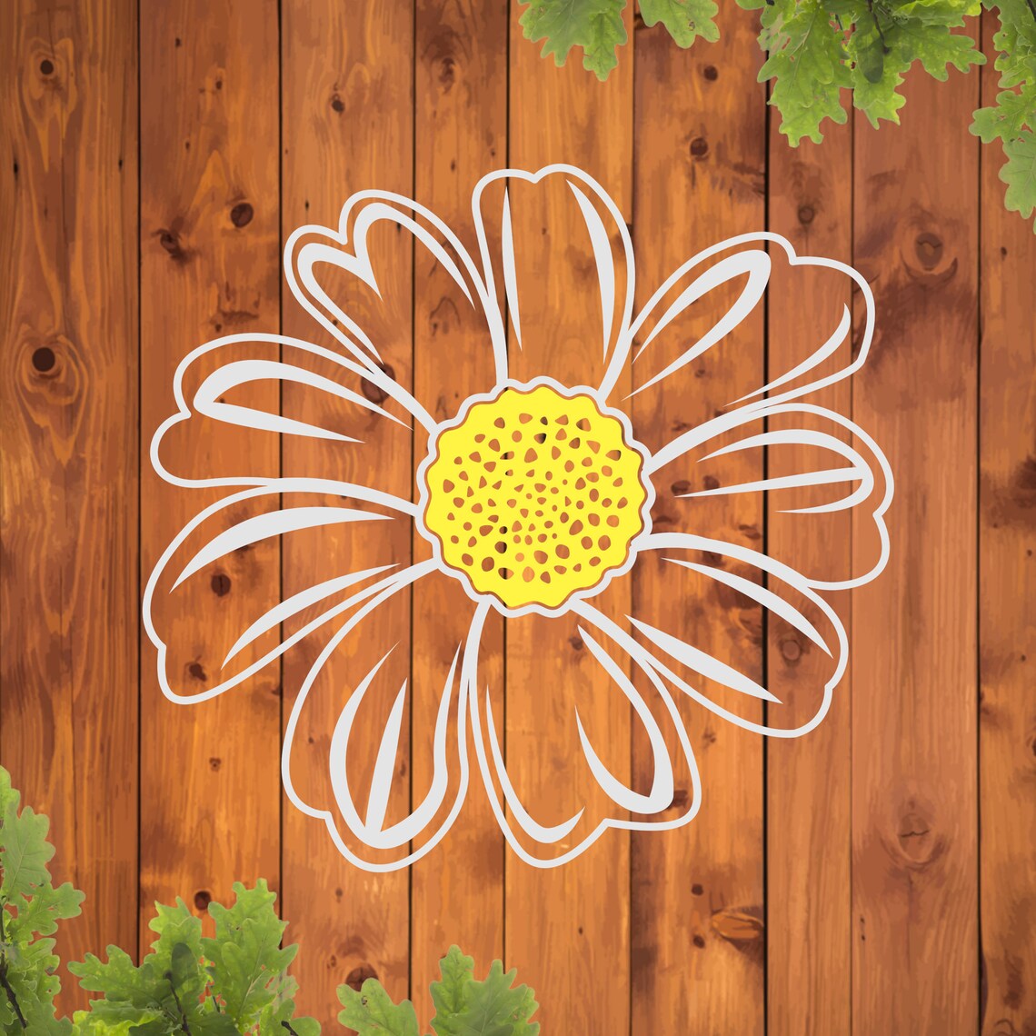 SVG Daisy Svg Daisy Flower Svg Simple Daisy Svg Daisy - Etsy Canada