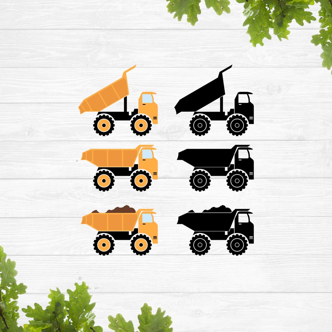 Construction Vehicle Svg, Construction Trucks Svg, Dump Truck Svg, Boy ...