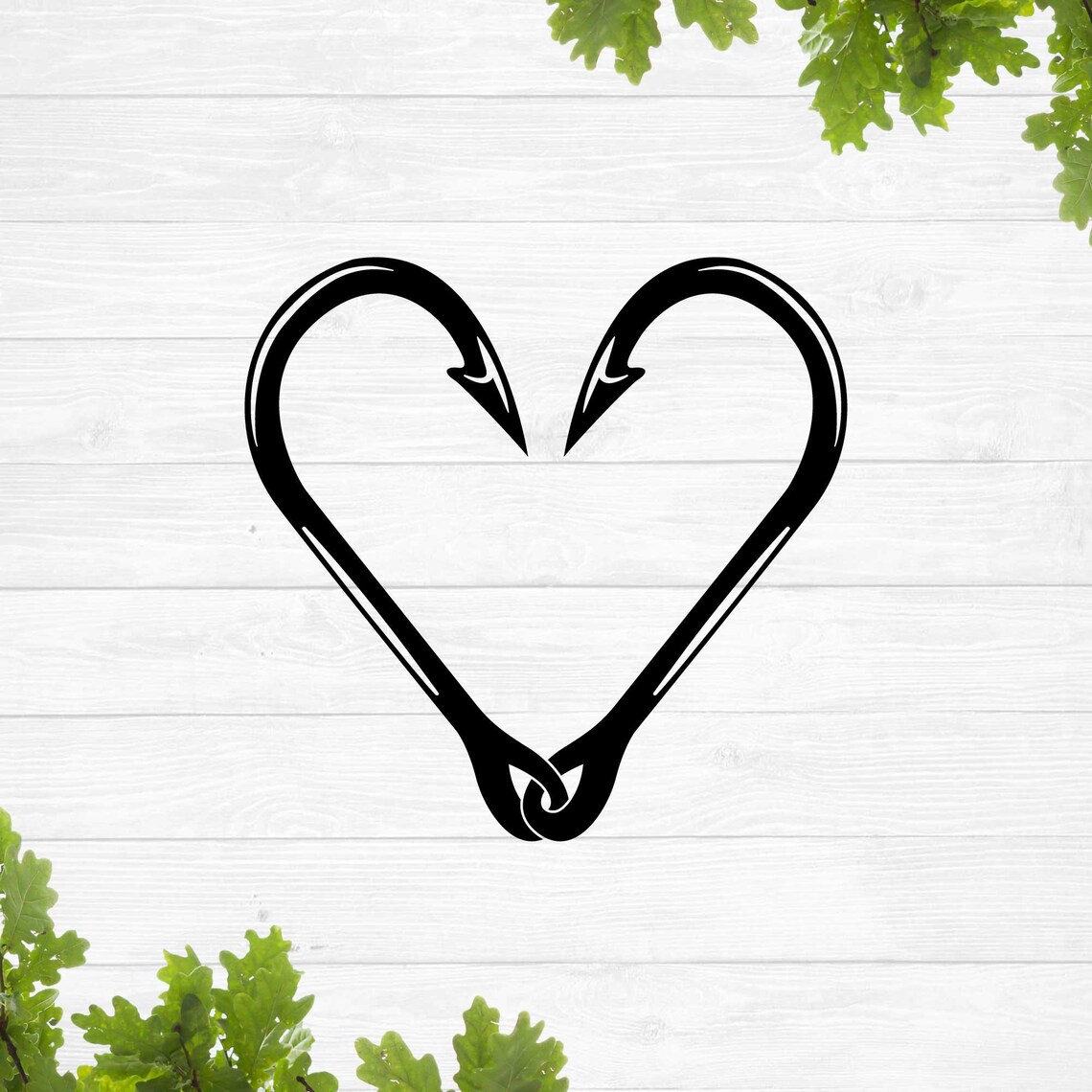 Fish Hook Heart Svg, Fishing Hook Svg, Love Fishing Svg, Fish Hook Shirt Svg Design - Etsy