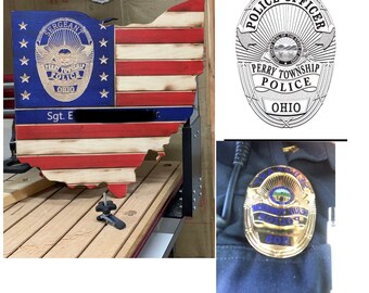 Ohio Police Badge - Etsy
