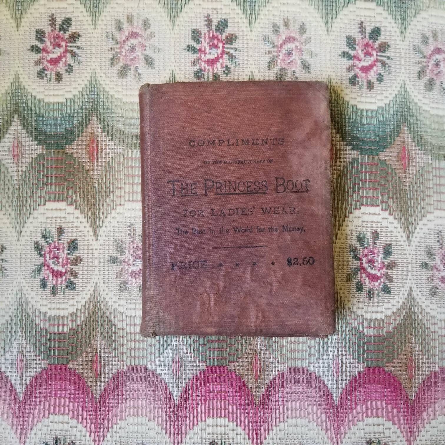 Antique Victorian Book / Small Pocket Dictionary / Princess - Etsy