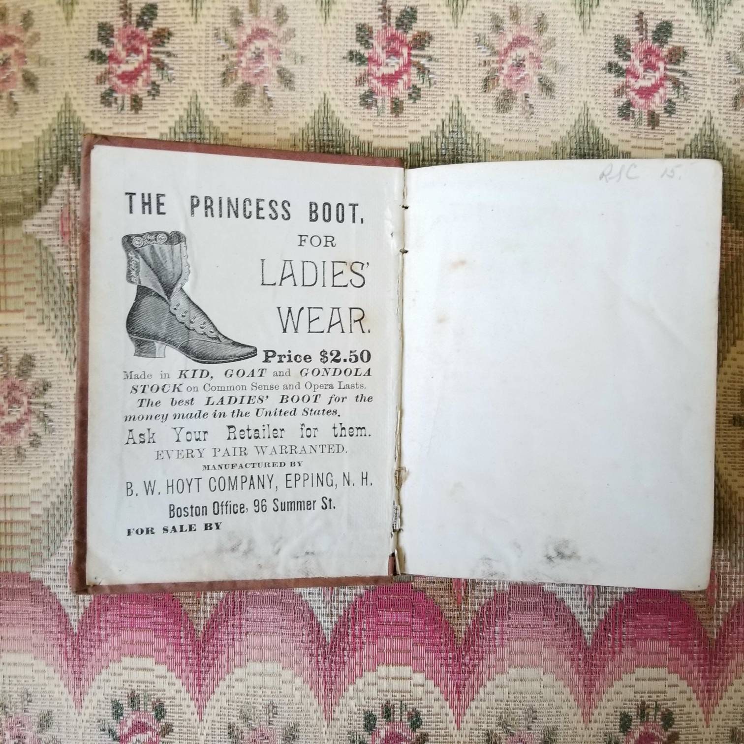 Antique Victorian Book / Small Pocket Dictionary / Princess - Etsy