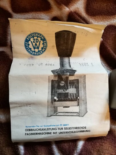 Art & Collectibles Vintage Date Stamp Vintage Automatic Numbering ...