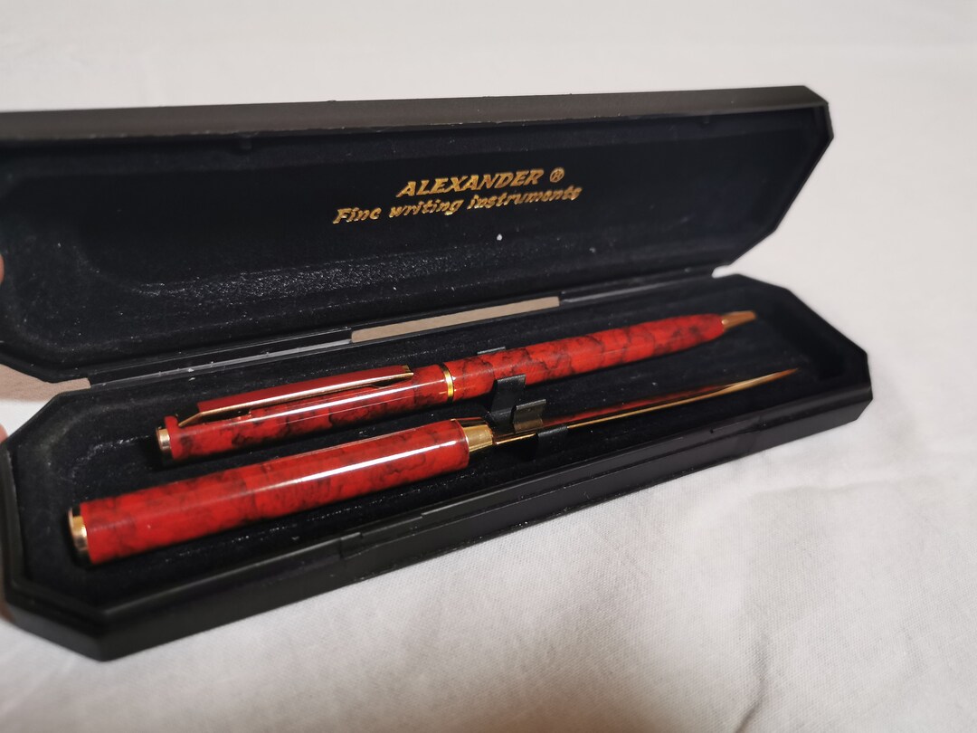 Pen Vintage Ballpoint Luxury Pen Set With Letter Opener Retro Lux Pen ...