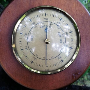 German Vintage Barometer Weather Indicator Wall Barometer German ...