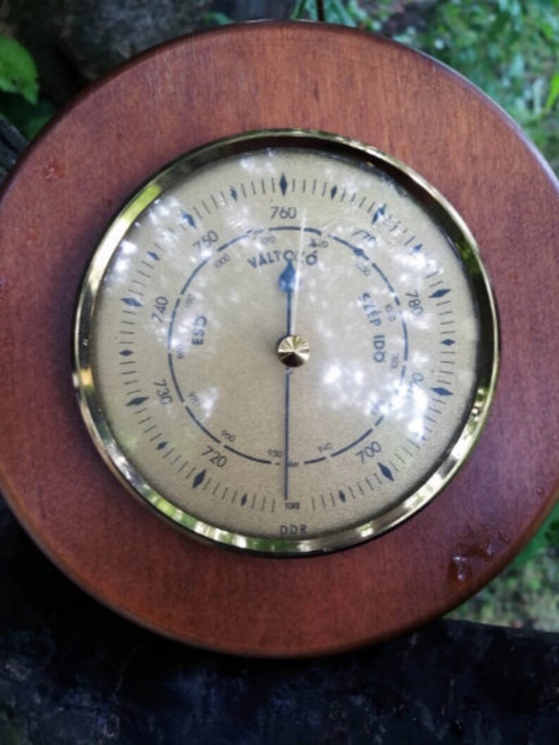 German Vintage Barometer Weather Indicator Wall Barometer - Etsy