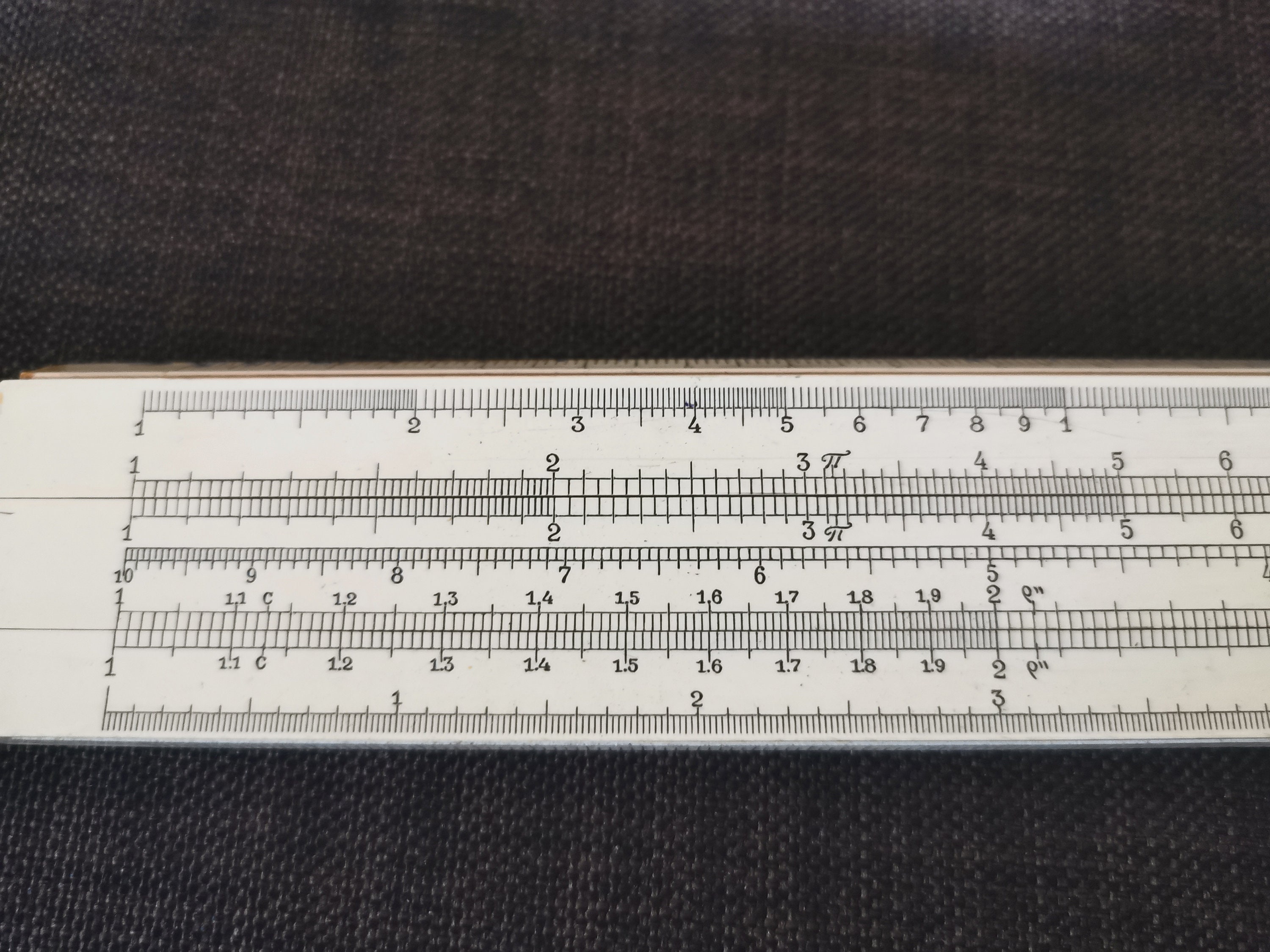 Vintage logarithmic ruler USSR analog calculator Old USSR | Etsy