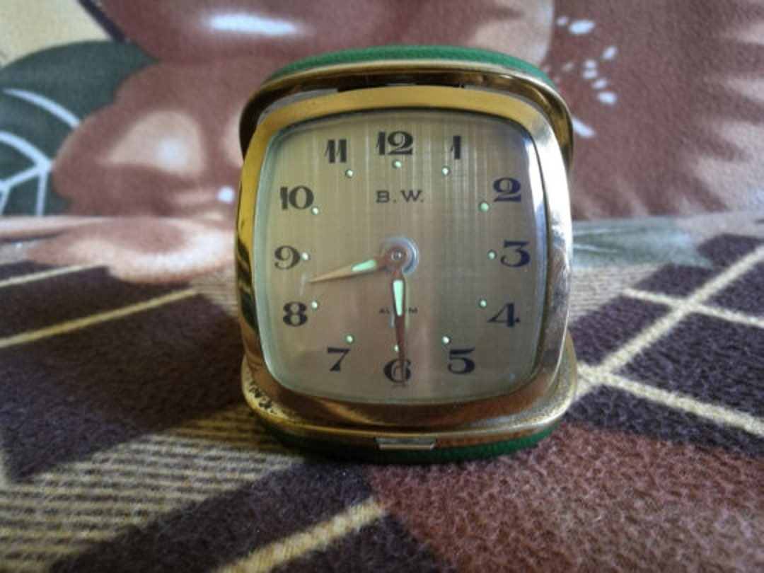 Alarm Clock Vintage Clock Japan Alarm Clock Mechanical Clock Home Clock ...