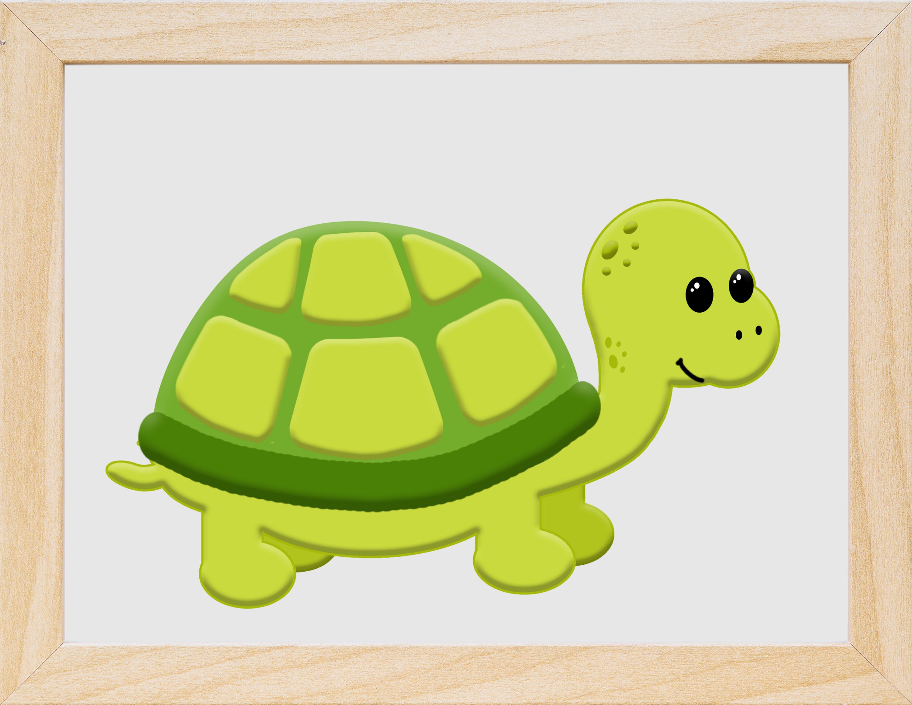 Turtle Family Digital Download Cute Animal Craft Clip Art SVG & PNG ...