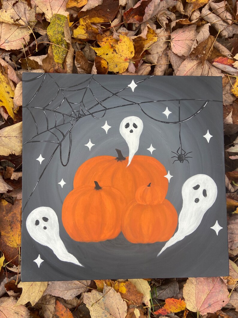Haunted Pumpkins - Etsy