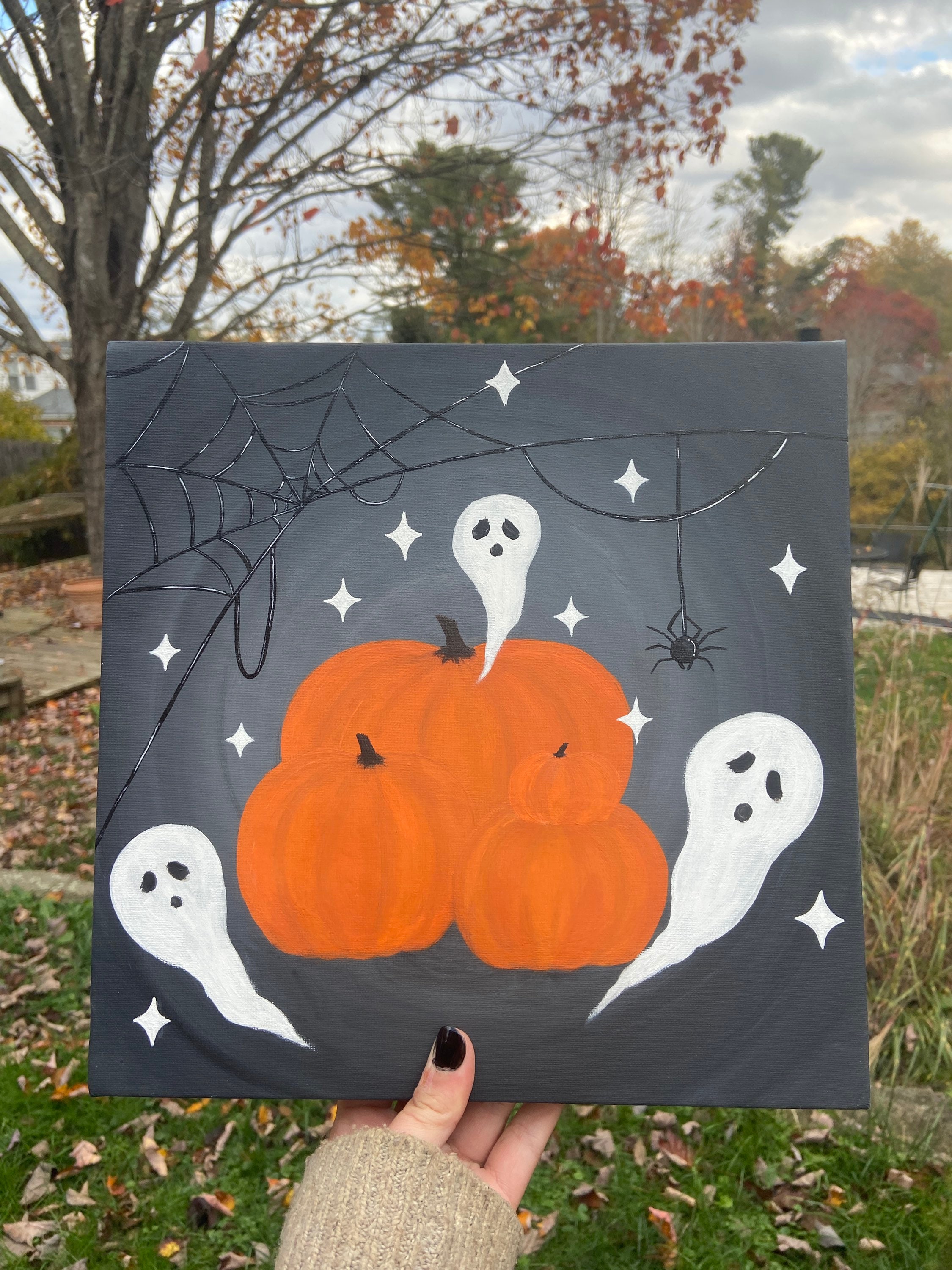 Haunted Pumpkins - Etsy