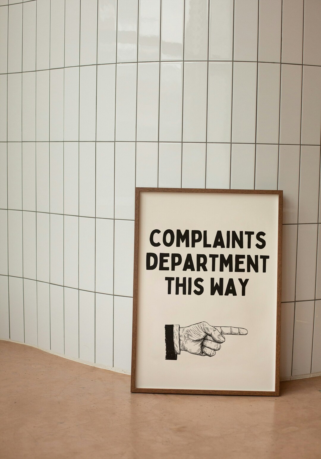 Complaints Department This Way Art Print - Etsy