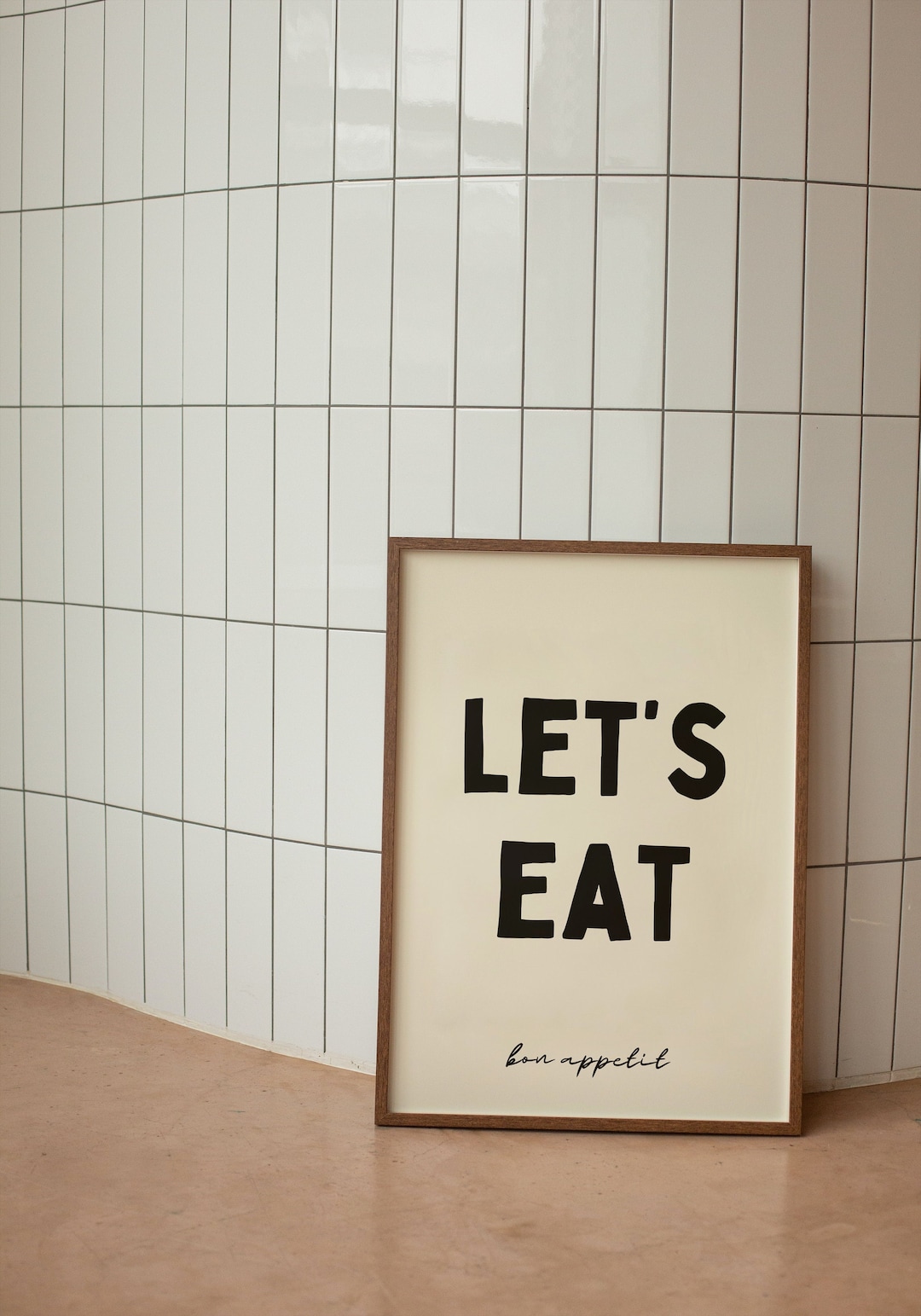 Let's Eat | Art Print - Etsy