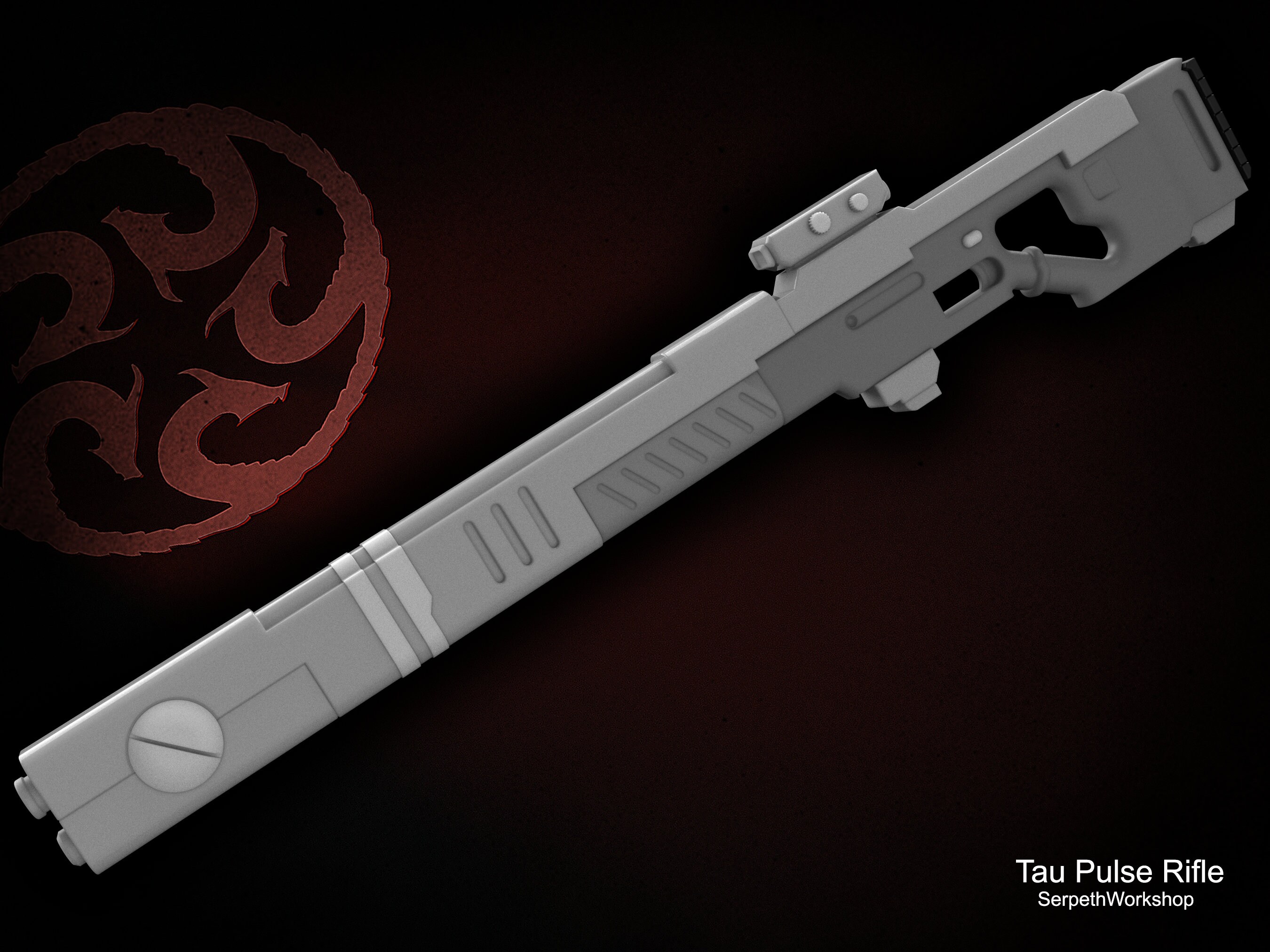 Tau Pulse Rifle Kit/finished - Etsy UK