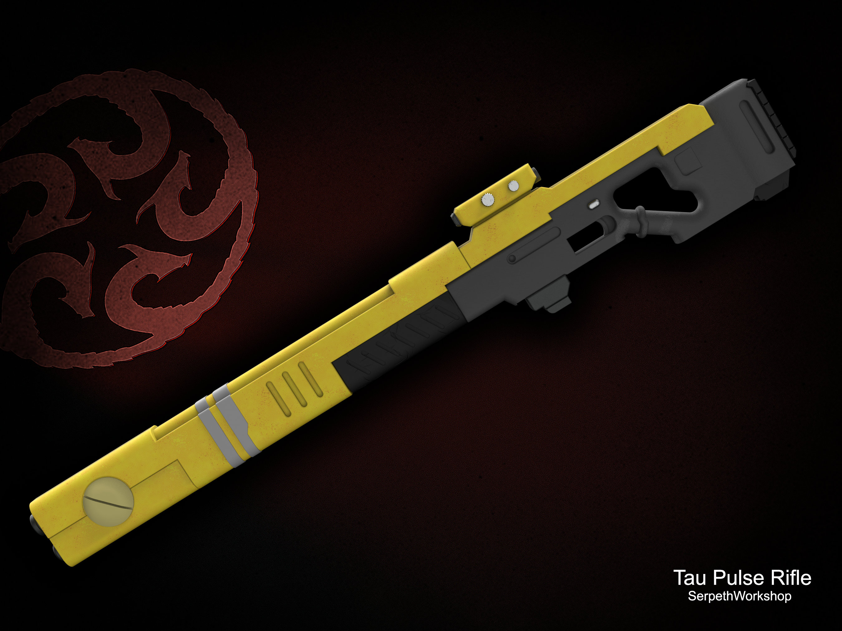 Tau Pulse Rifle Kit/finished - Etsy UK