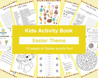 Easter Activity Book | Etsy