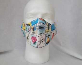 Loteria Face Mask | Etsy