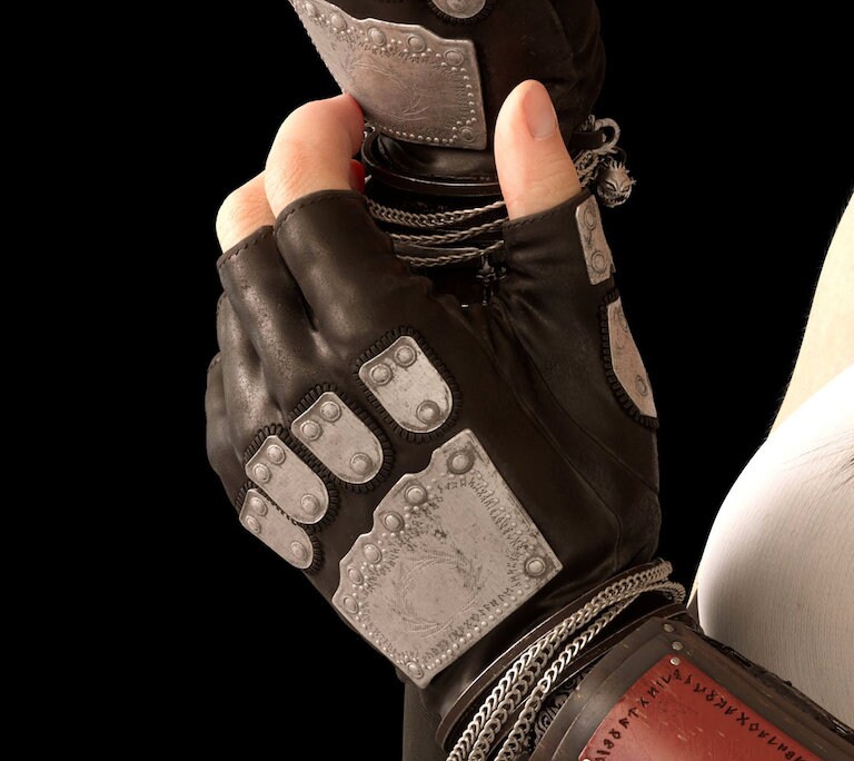 Tifa Lockhart Engraved Glove Detail Foam Kit - Etsy Ireland