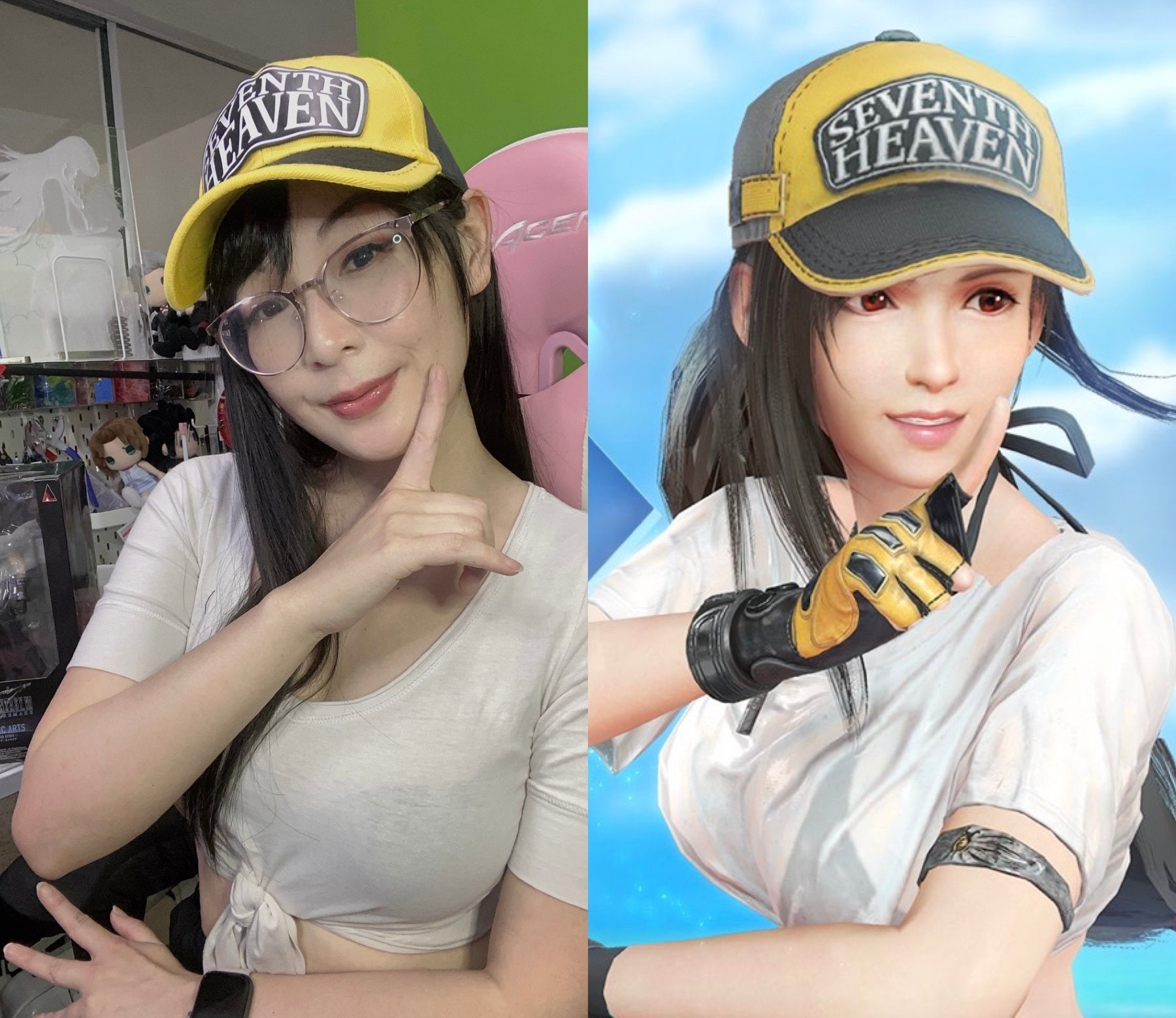 PRE-ORDER Lifeguard Tifa Inspired Hat - Etsy