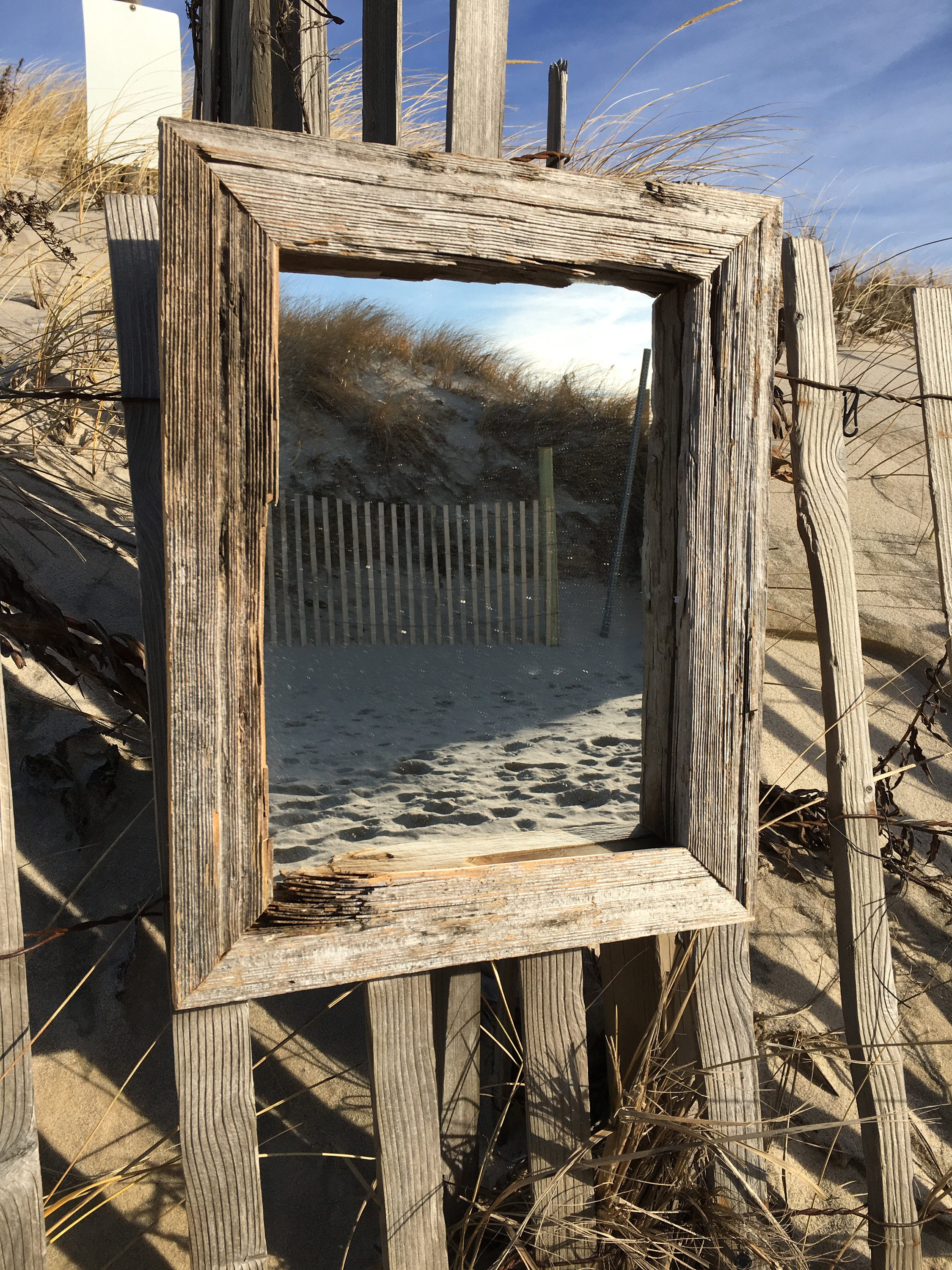 Driftwood Mirrors Hang or Table Top - Etsy