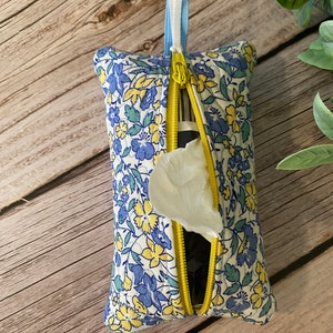 Quilted Zipper Tissue Holder/pouch - Etsy