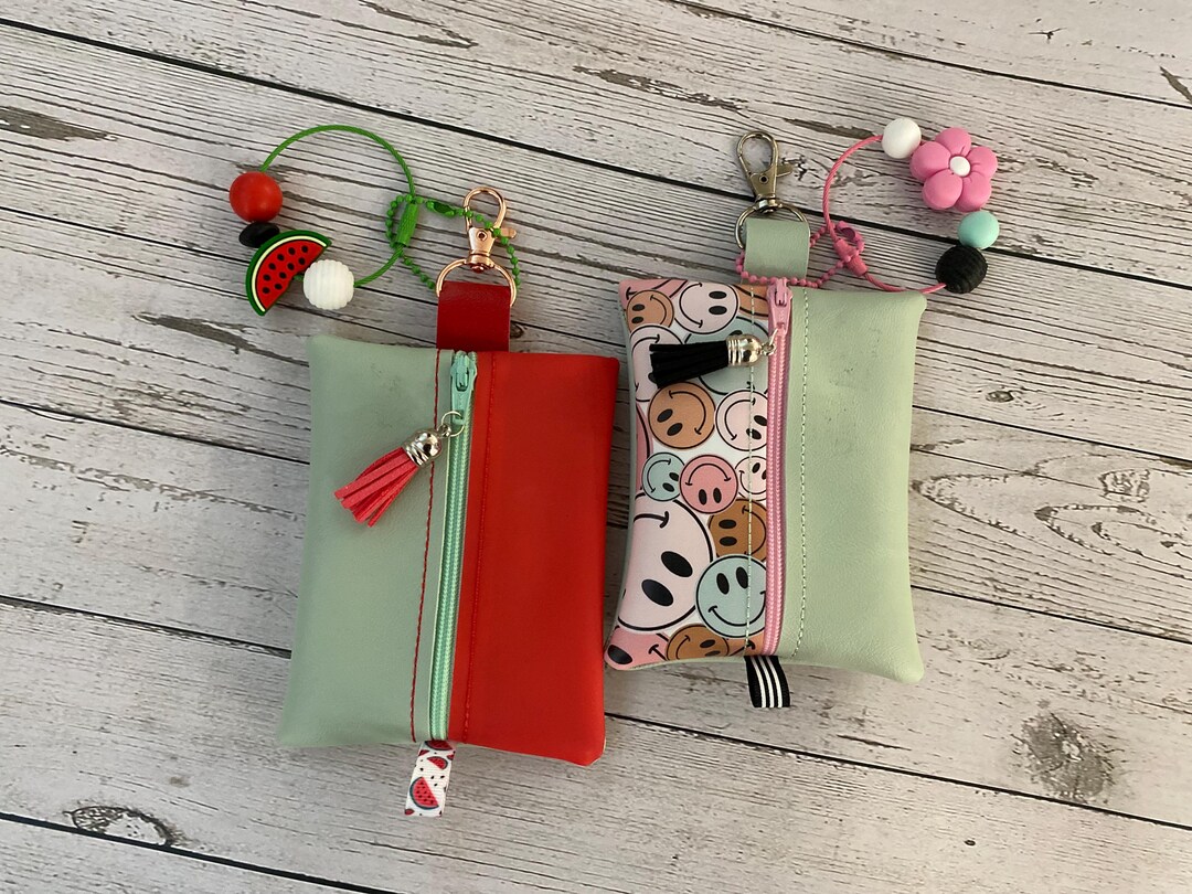 Vinyl Zipper Pouch, Backpack Pouch - Etsy