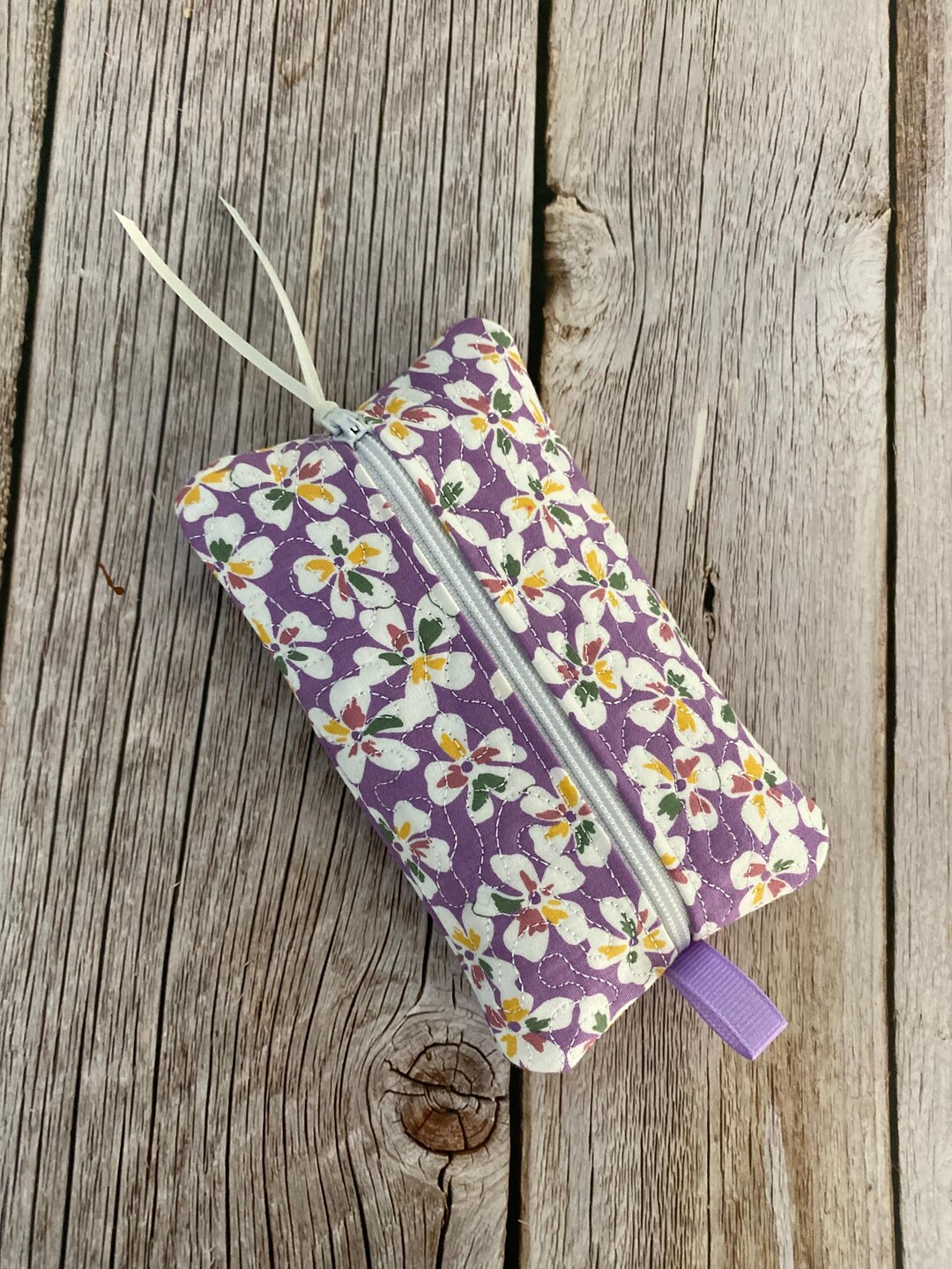 Quilted Zipper Tissue Holder - Etsy