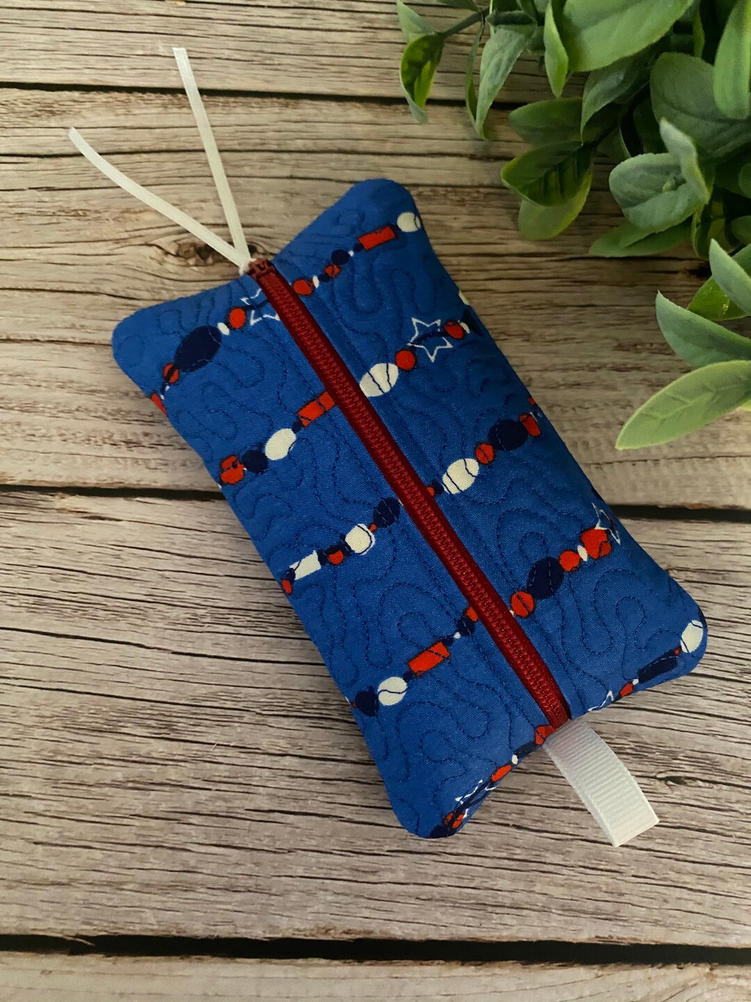 Quilted Zipper Tissue Holder/pouch - Etsy