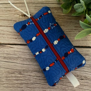 Quilted Zipper Tissue Holder/pouch - Etsy