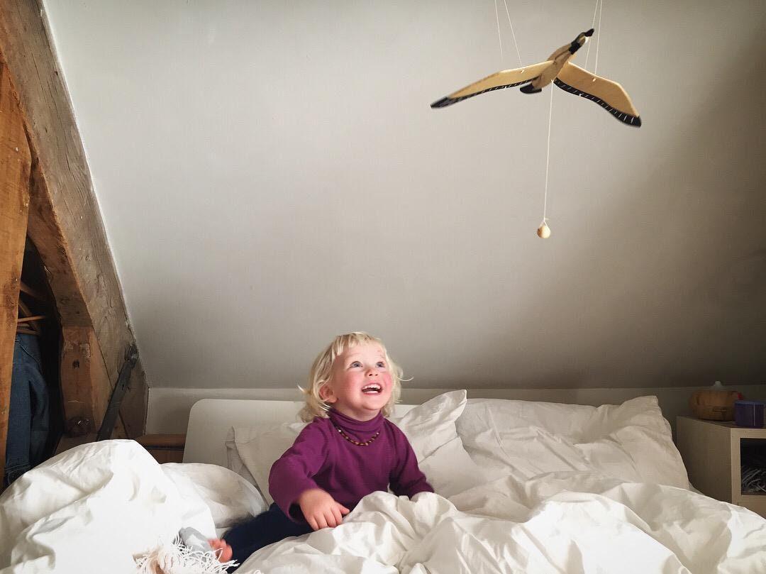 Wooden Flying Goose Mobile, Baby Shower, Unique Stylish Gift - Etsy