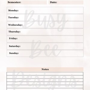 Customizable Dance Teacher Planner– Includes Lesson Plan Templates ...