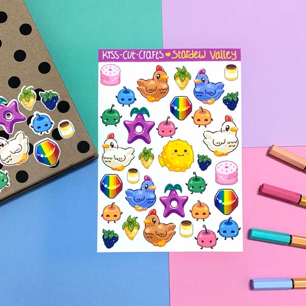 Stardew Valley Stickers - Etsy