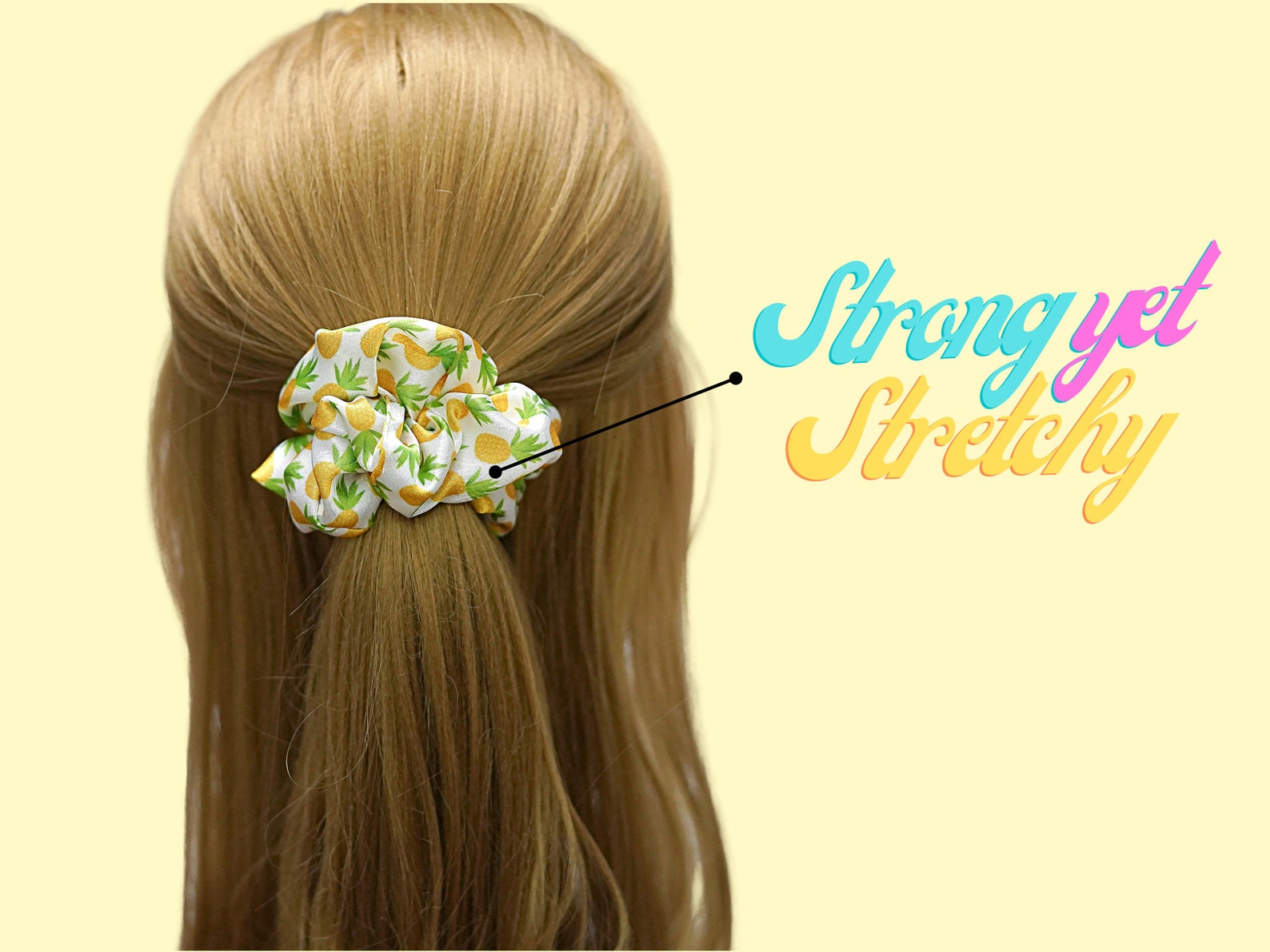 Bumble Bee Scrunchie Boho Rainbow Scrunchies Kawaii Hair - Etsy