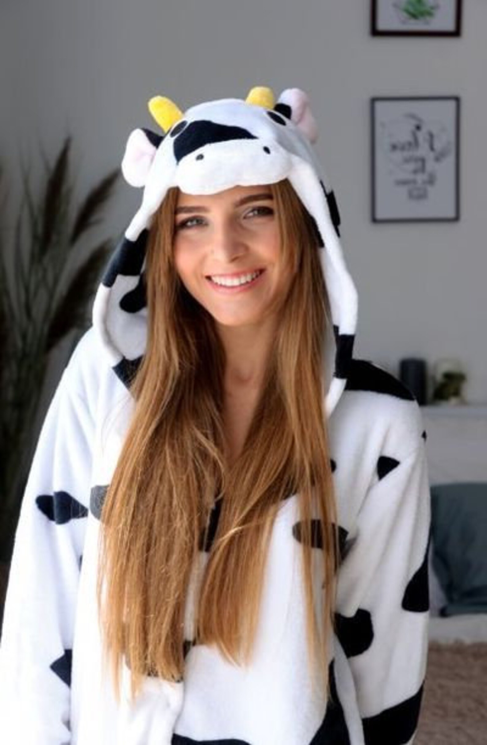 Cow Costume Adult Cow Onesie Cow Pajamas Cow Cosplay Adult - Etsy