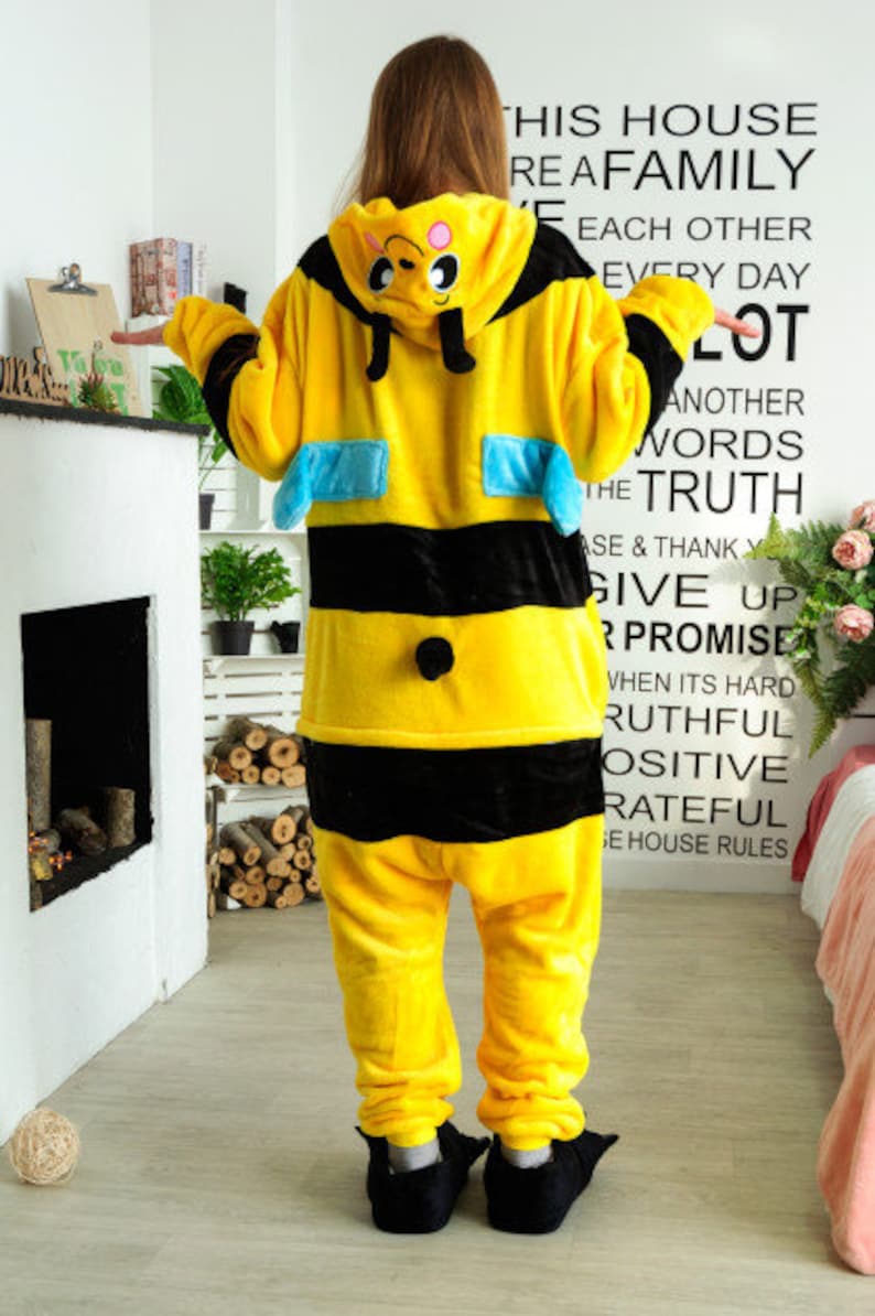 Bee Onesie Kigurumi Adult Onesie Costume Onesie Adult - Etsy