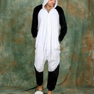 Panda Onesie Adult, Panda Onesie, Panda Bear Onesie, Adult Panda ...