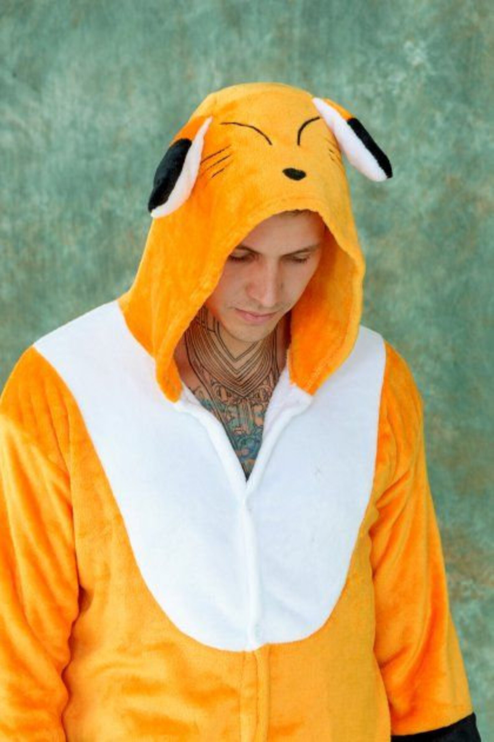 Fox Onesie Fox Pajamas Fox Onesie Adult Kigurumi Winter - Etsy