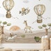 Big Moon and Stars Peel and Stick Wall Decal, Nursery Moon Sticker ...