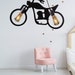 Wooden Motorbike Chandelier, Rustic Decorative Lighting, Boy's Room ...