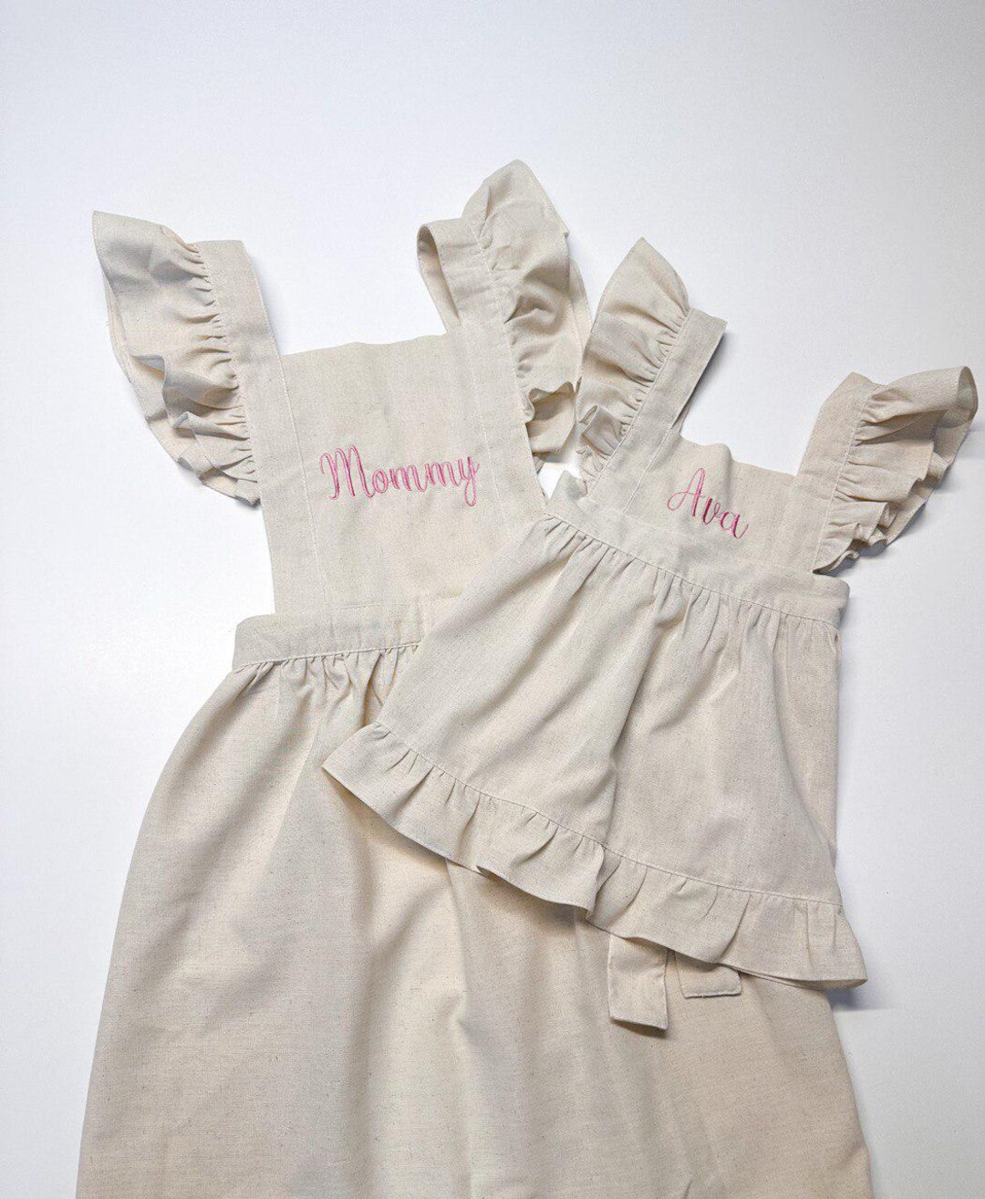 Personalized Mommy and Me Matching Aprons, Mom and Daughter Gift ...