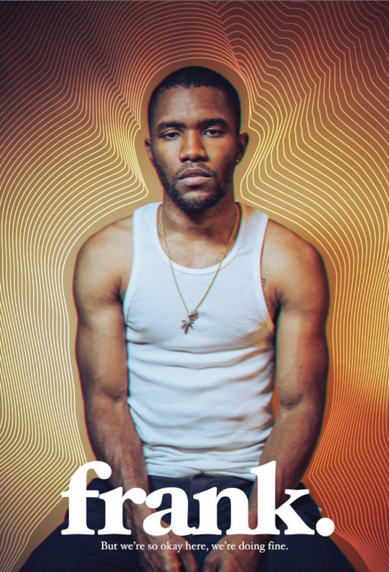Frank Ocean Poster // Alternative Music Poster // Modern Music | Etsy