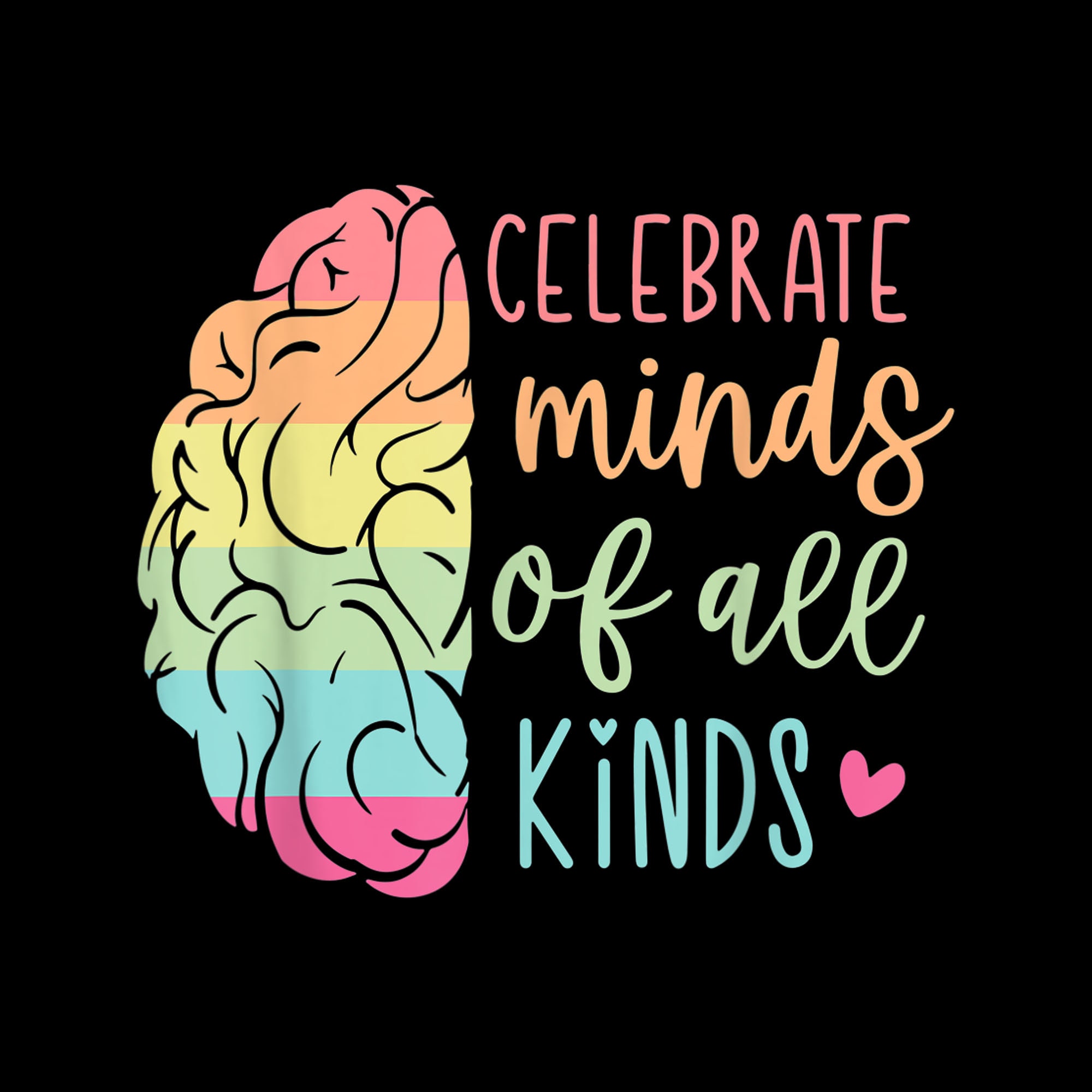 Celebrate Minds of All Kinds Png Autism Png Neurodiversity - Etsy