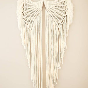 Macrame Angel Wings - Etsy