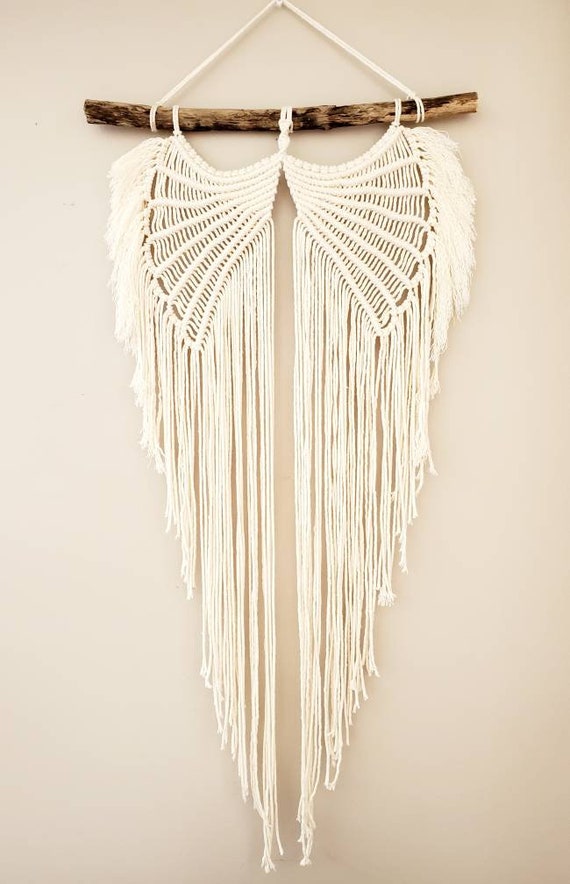 Macrame Angel Wings | Etsy
