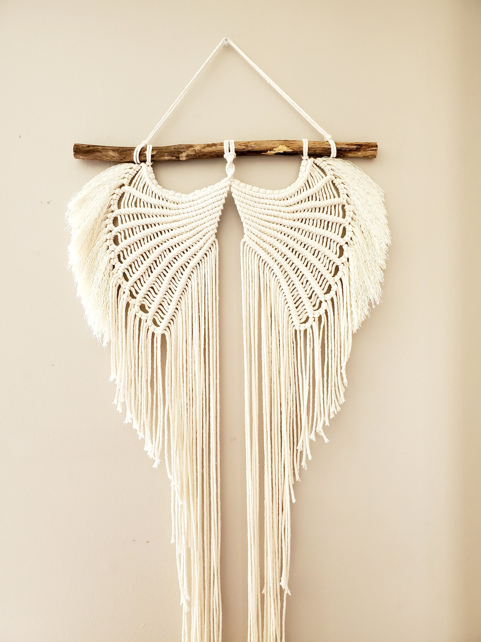Macrame Angel Wings - Etsy